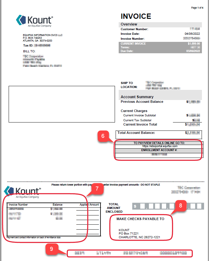 Kount Invoice Comparison – Kount
