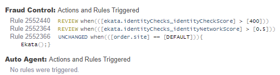 How to Create an Ekata Rule – Kount