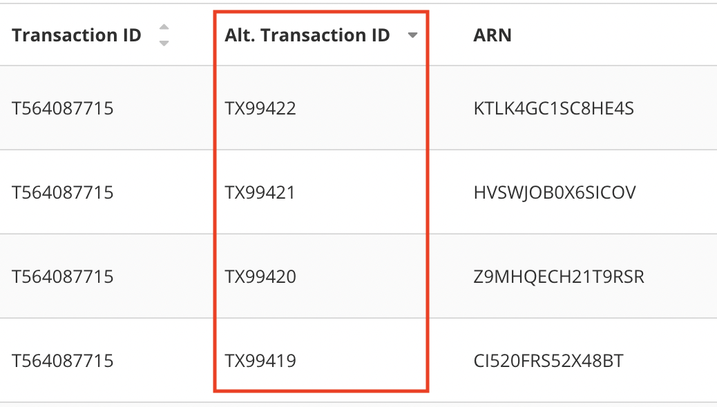 Feature Enhancement | Alternate Transaction ID Field – Kount